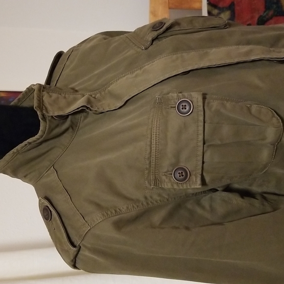 Lucky Brand | Jackets & Coats | Lucky Brand Military Jacket Green Small ...